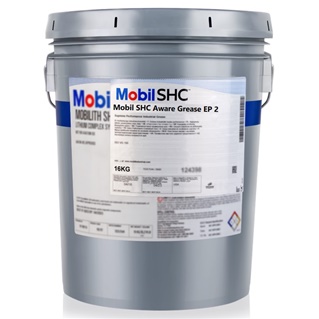 Bestel de Mobil SHC Aware Grease EP 2 in 16 kilogram emmers | Den ...