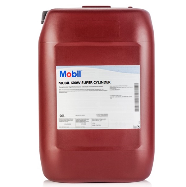 Bestel de Mobil 600W Super Cylinder Oil in 20 liter | Den Hartog B.V.