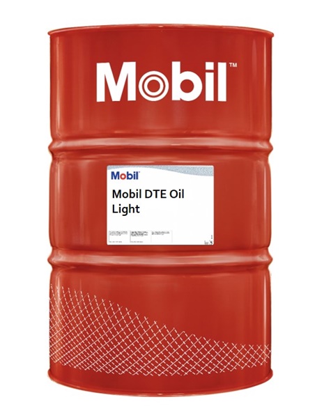 Bestel de Mobil DTE Oil Light in vaten in 208 liter | Den Hartog B.V.