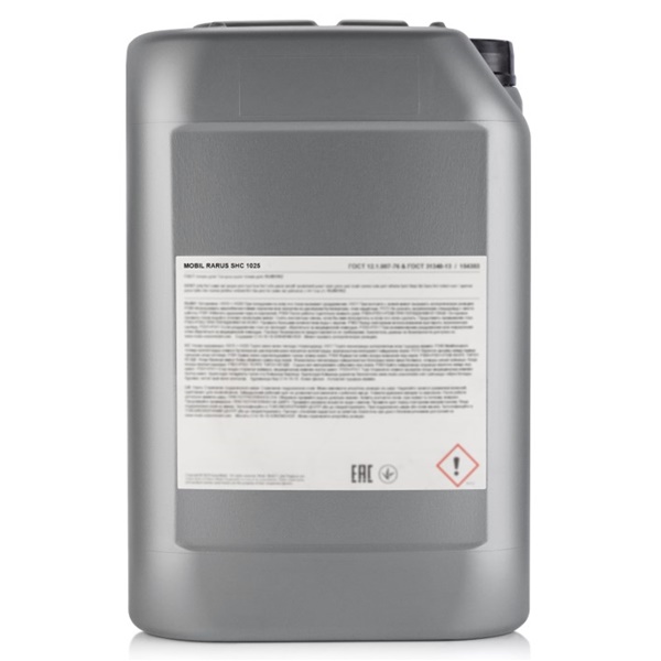 Bestel de Mobil Rarus SHC 1025 in 20 liter cans - ISO VG 46 | Den ...