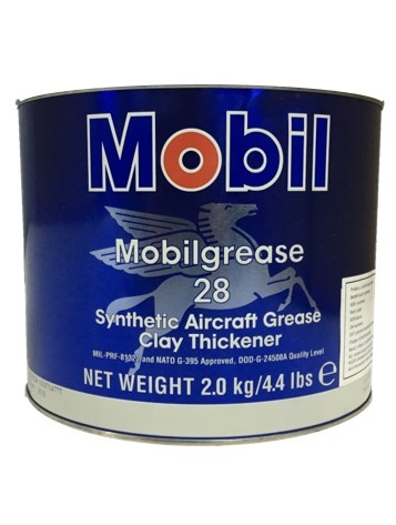 Bestel de Mobilgrease 28 in bussen van 2 kilogram | Den Hartog B.V.