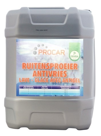 Bestel ruitensproeier antivries in jerrycans van 25 liter | Den Hartog B.V.